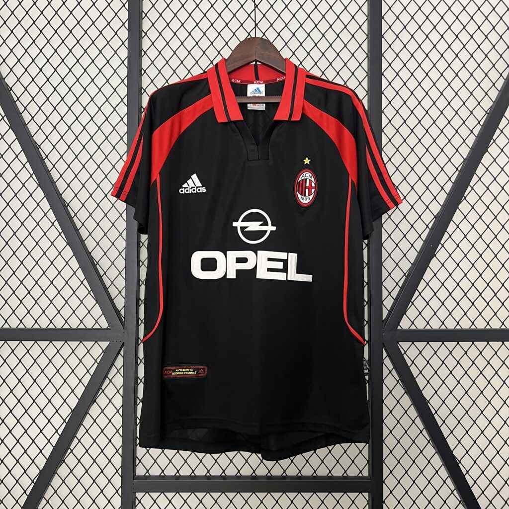 Camiseta AC Milan 00-01 Tercera | Equipación Retro Milan 2000-2001